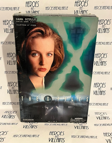 X-FILES 1/6 SPECIAL AGENT DANA SCULLY (SIDESHOW 2004) | Heroes and Villains