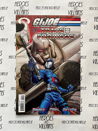 GI JOE V TRANSFORMERS #1 J SCOTT CAMPBELL VARIANT COVER B (IMAGE COMICS ...