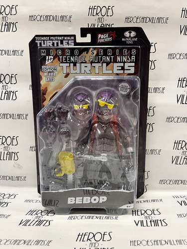 TMNT PAGE PUNCHERS IDW COMICS BEBOP (MCFARLANE TOYS 2026) | Heroes and ...