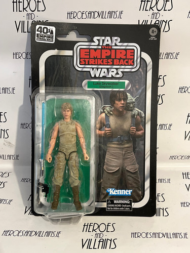 STAR WARS BLACK SERIES 6” TESB 40TH ANNIVERSARY VINTAGE LUKE SKYWALKER ...