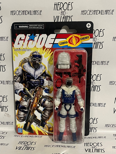 GI JOE CLASSIFIED 6” RETRO COBRA SNOW SERPENT (HASBRO 2024) | Heroes ...