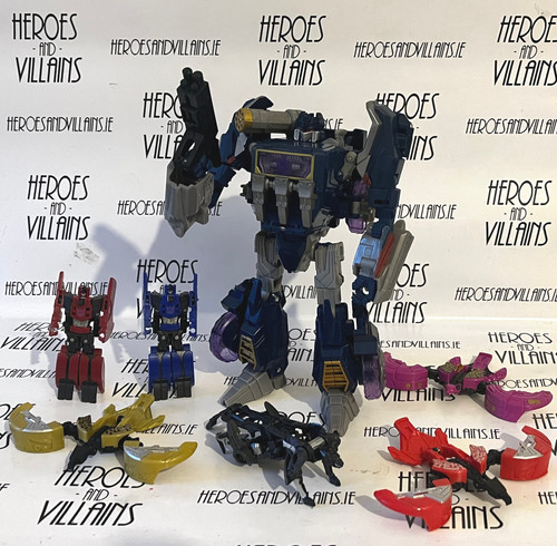 TRANSFORMERS FALL OF CYBERTRON VOYAGER DECEPTICON SOUNDWAVE AND DATA ...