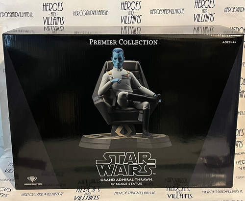 STAR WARS REBELS GRAND ADMIRAL THRAWN 1/7 SCALE STATUE (GENTLE GIANT ...