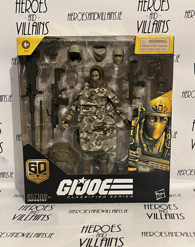 GI JOE 6" CLASSIFIED 60TH ANNIVERSARY INFANTRY SOLDIER (HASBRO 2024 ...