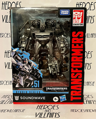 TRANSFORMERS MOVIE STUDIO SERIES 51 DOTM DELUXE DECEPTICON SOUNDWAVE ...