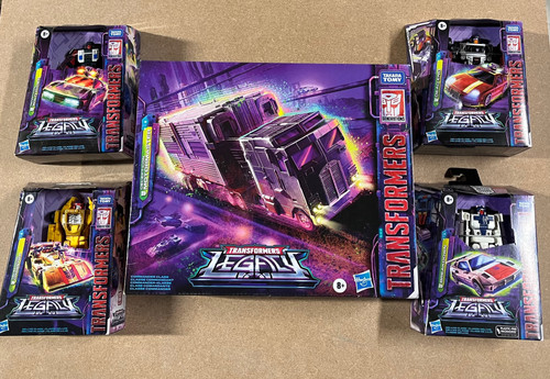 TRANSFORMERS LEGACY STUNTICONS - MENASOR SET of 5 (HASBRO 2022 ...