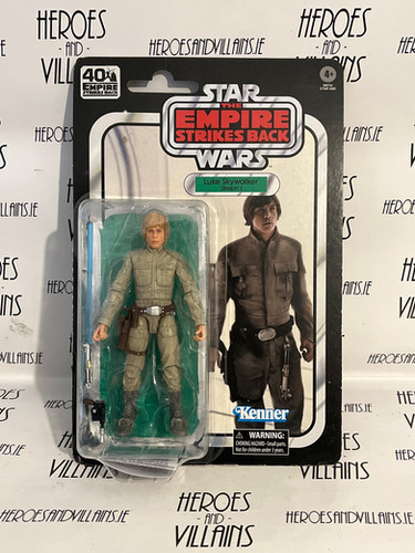 STAR WARS BLACK SERIES 6” TESB 40TH ANNIVERSARY VINTAGE LUKE SKYWALKER ...