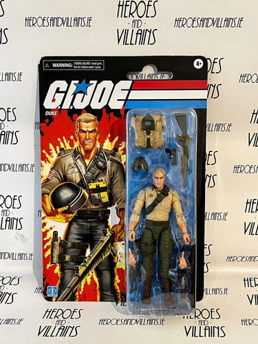 GI JOE 6" CLASSIFIED RETRO DUKE (HASBRO 2024) | Heroes and Villains