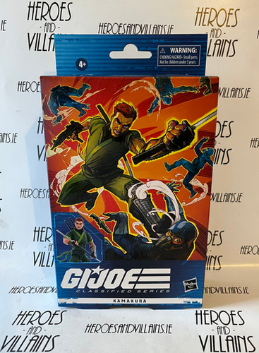 GI JOE CLASSIFIED 6" KAMAKURA AMAZON EXCLUSIVE (HASBRO 2022) | Heroes ...