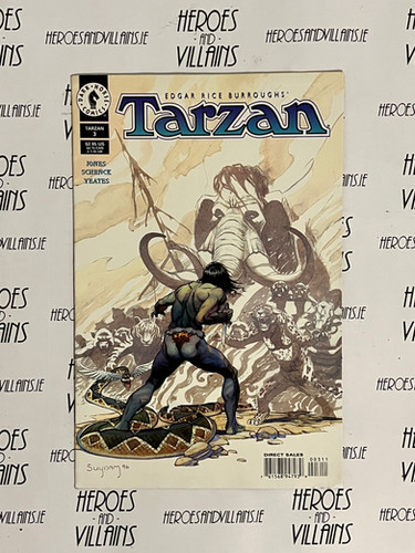 EDGAR RICE BURROUGHS TARZAN #3 (DARK HORSE COMICS 1996) | Heroes and ...