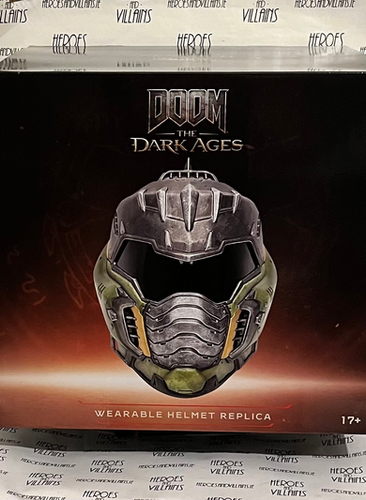 DOOM THE DARK AGES DOOM SLAYER REPLICA 1/1 HELMET (DEVPLUS 2025 ...