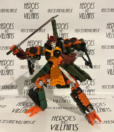 TRANSFORMERS MOVIE ROTF VOYAGER DECEPTICON BLUDGEON with HEADROBOTS ...