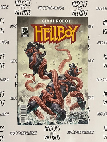 GIANT ROBOT HELLBOY #2 (DARK HORSE COMICS 2023) | Heroes and Villains