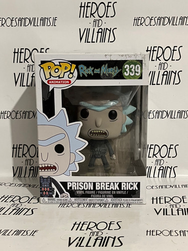 POP! ANIMATION 339 RICK AND MORTY PRISON BREAK RICK (FUNKO) | Heroes and Villains