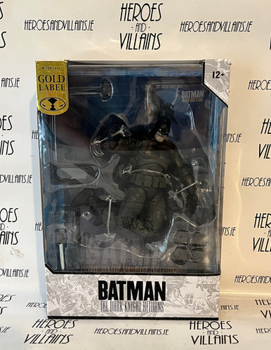 DC MULTIVERSE COVER RECREATIONS THE DARK KNIGHT RETURNS #1 BATMAN GOL ...