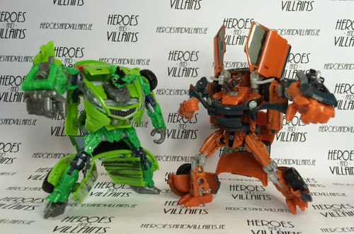 TRANSFORMERS MOVIE ROTF DELUXE AUTOBOT SKIDS AND MUDFLAP SET (HASBRO ...