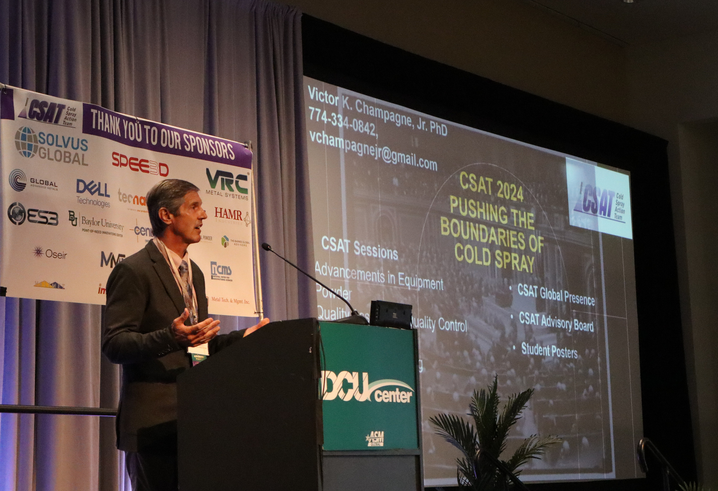 Cold Spray and Large-Scale Additive Manufacturing Event in Central ...