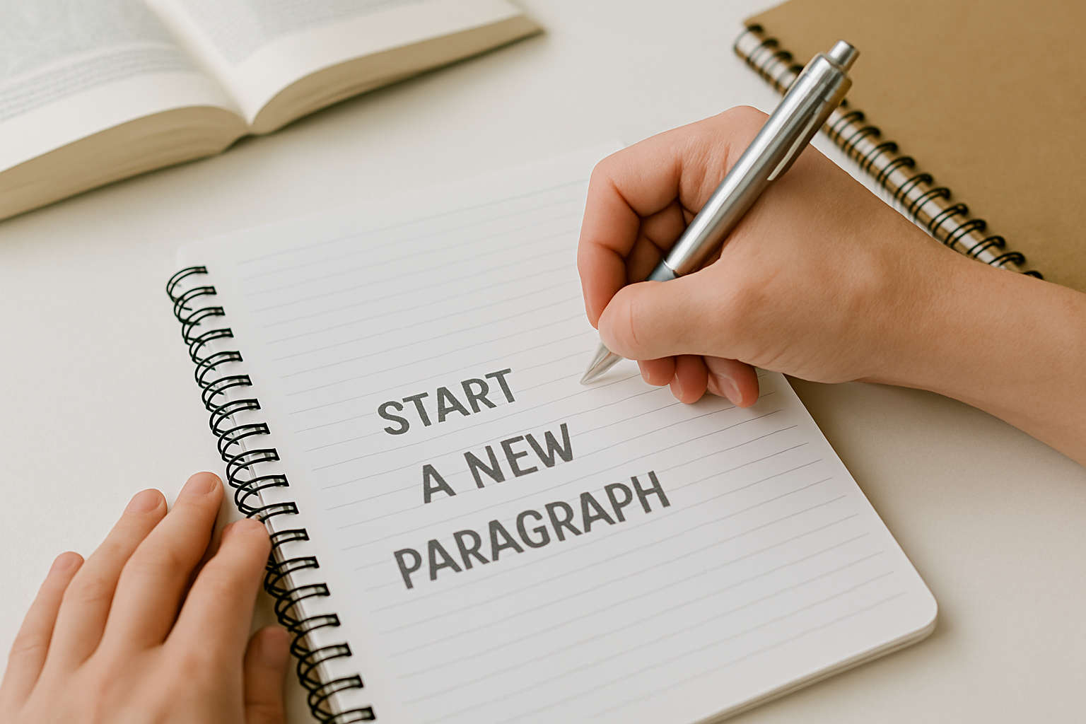 When should you start a new paragraph?