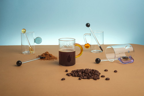 Small Glass Cups | Set of 4 | and Jacob