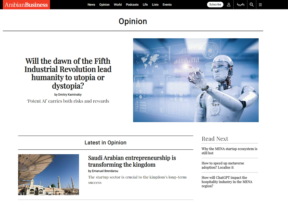 Will the dawn of the Fifth Industrial Revolution lead humanity to ...