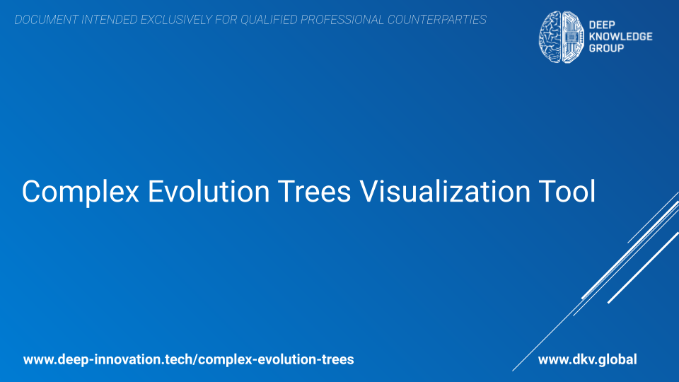 Complex Evolution Trees Visualization Tool