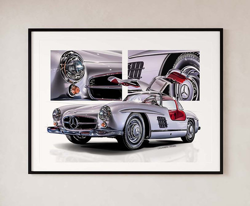 DETAIL EDITION - MERCEDES BENZ 300SL | ID DRAWINGS