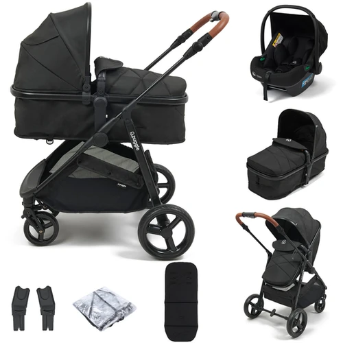 Puggle Monaco XT 2-in-1 Pushchair With Adjustable Handles i-Size Travel ...