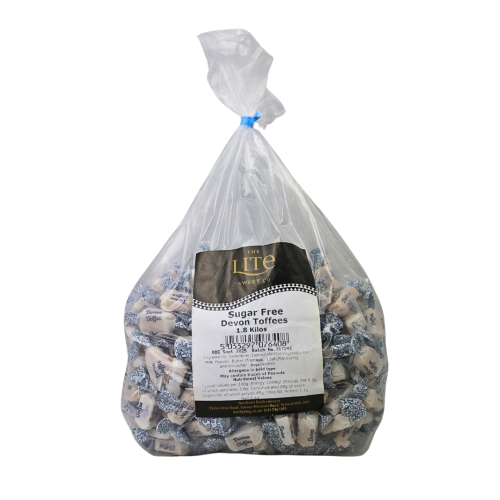 Lite Sugar Free Devon Toffee 1.8kg | Emilie's Emporium