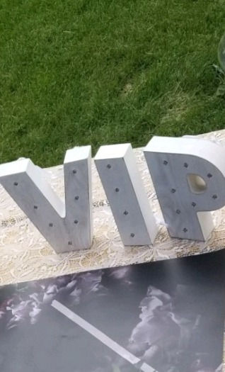 Small Marquee "VIP" Letter Lights | Beyond imagination