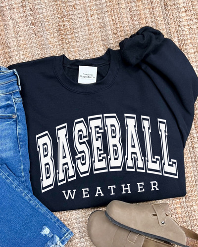 Baseball Weather Crewneck | Modern Magnolia Co.
