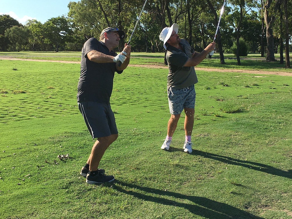 Synchronised golf in RGC News