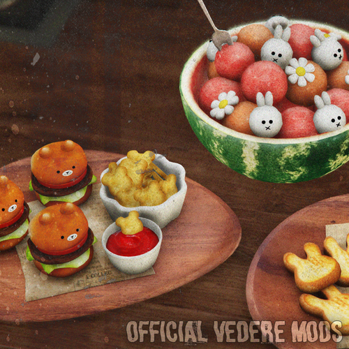 PROP FOODS-DRINKS #045 | Official Vedere Mods