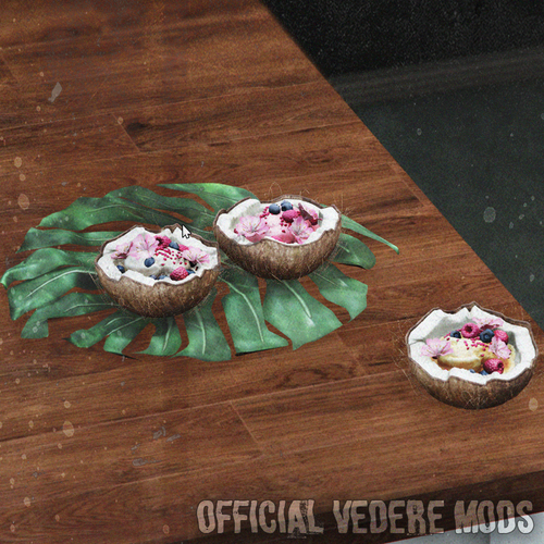 PROP FOODS-DRINKS #067 | Official Vedere Mods