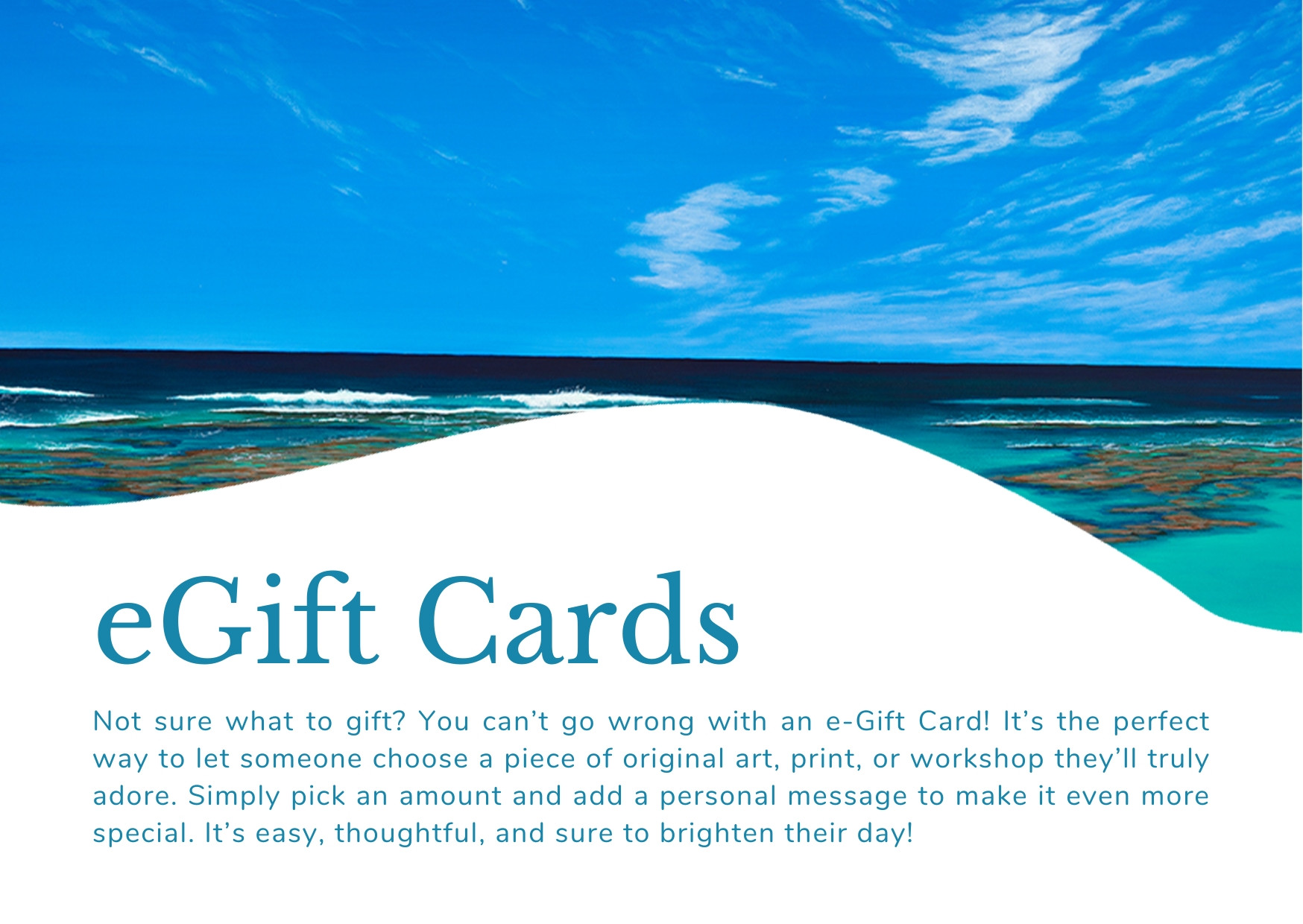 eGift Cards | Kirsty Watkins