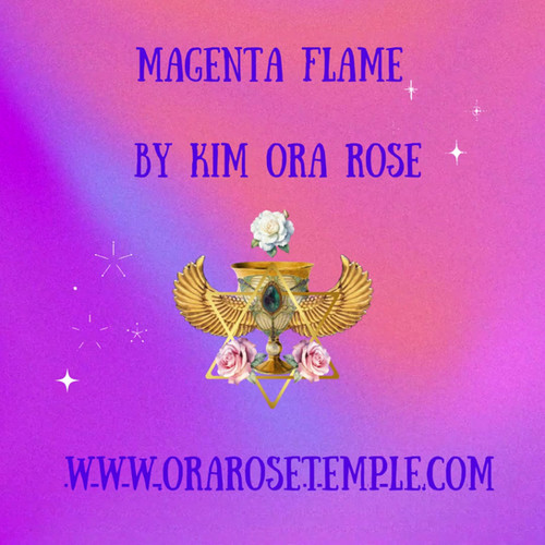 Mary Magdalene Magenta Flame | Ora Rose Temple