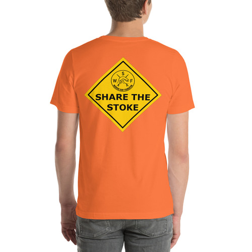 WSF Share the Stoke Road Sign Tee - Color | Warrior Surf