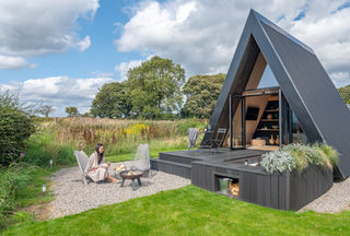 a frame cabin uk