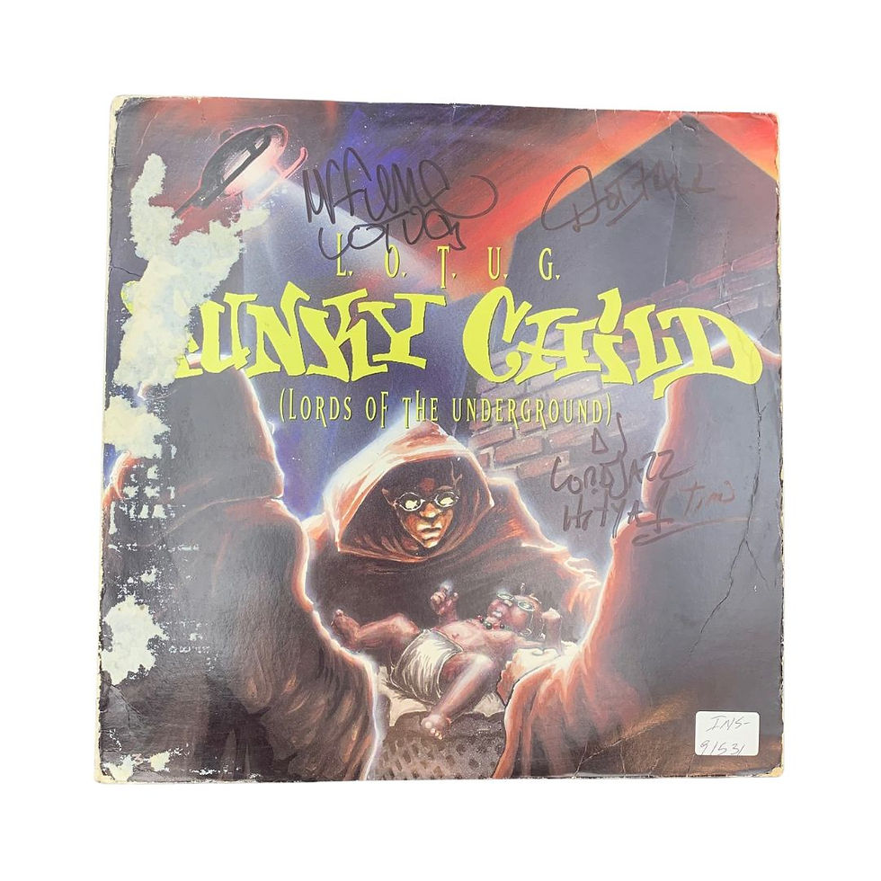 Lords of the Underground 'Funky Child' Signed 12" Vinyl | NHHM Official ...