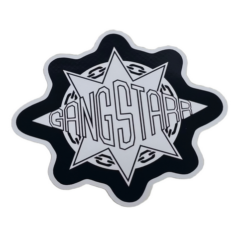Gangstarr "Inverted Logo" Sticker | NHHM Official Site