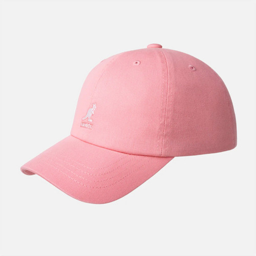 Kangol Washed Baseball Light Pink Cap | NHHM Official Site