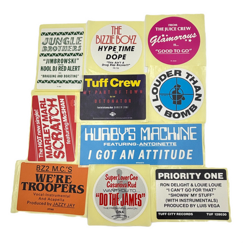 1990s Pack 10 Album Stickers | NHHM Official Site