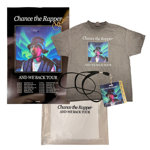 Chance the Rapper Signed "And We Back" Tour Bundle | NHHM Official Site