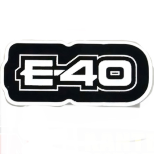 E 40 Logo Sticker | NHHM Official Site