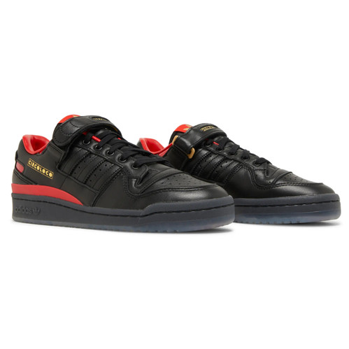 Adidas x Circoloco Forum Low 'Black Vivid Red' Sneakers | NHHM Official ...