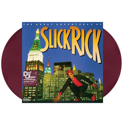 Slick Rick "The Great Adventures Of Slick Rick" 2LP Burgundy Vinyl ...