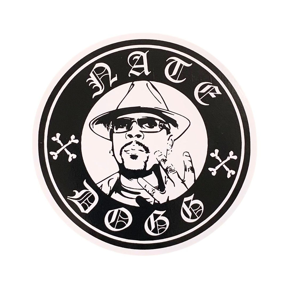 Nate Dogg Logo Sticker | NHHM Official Site