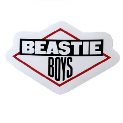 Beastie Boys "White Diamond" Logo Sticker | NHHM Official Site
