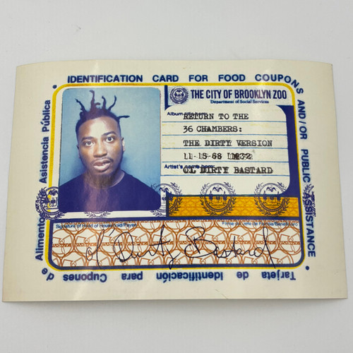 Rare Vintage ODB 1993 Promo Sticker | NHHM Official Site