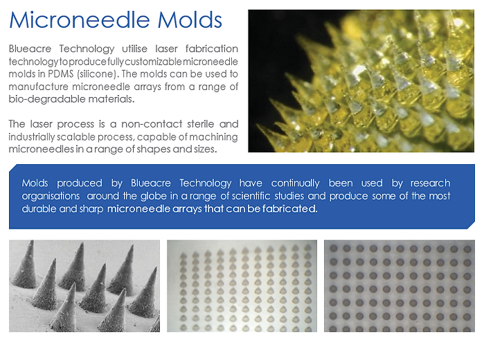Microneedle Molds 微针模具 | priusa
