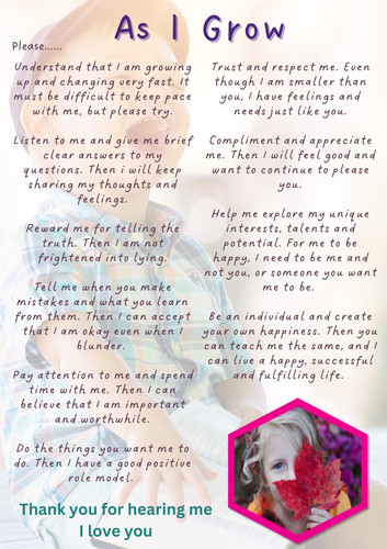 As I Grow poster | janeway